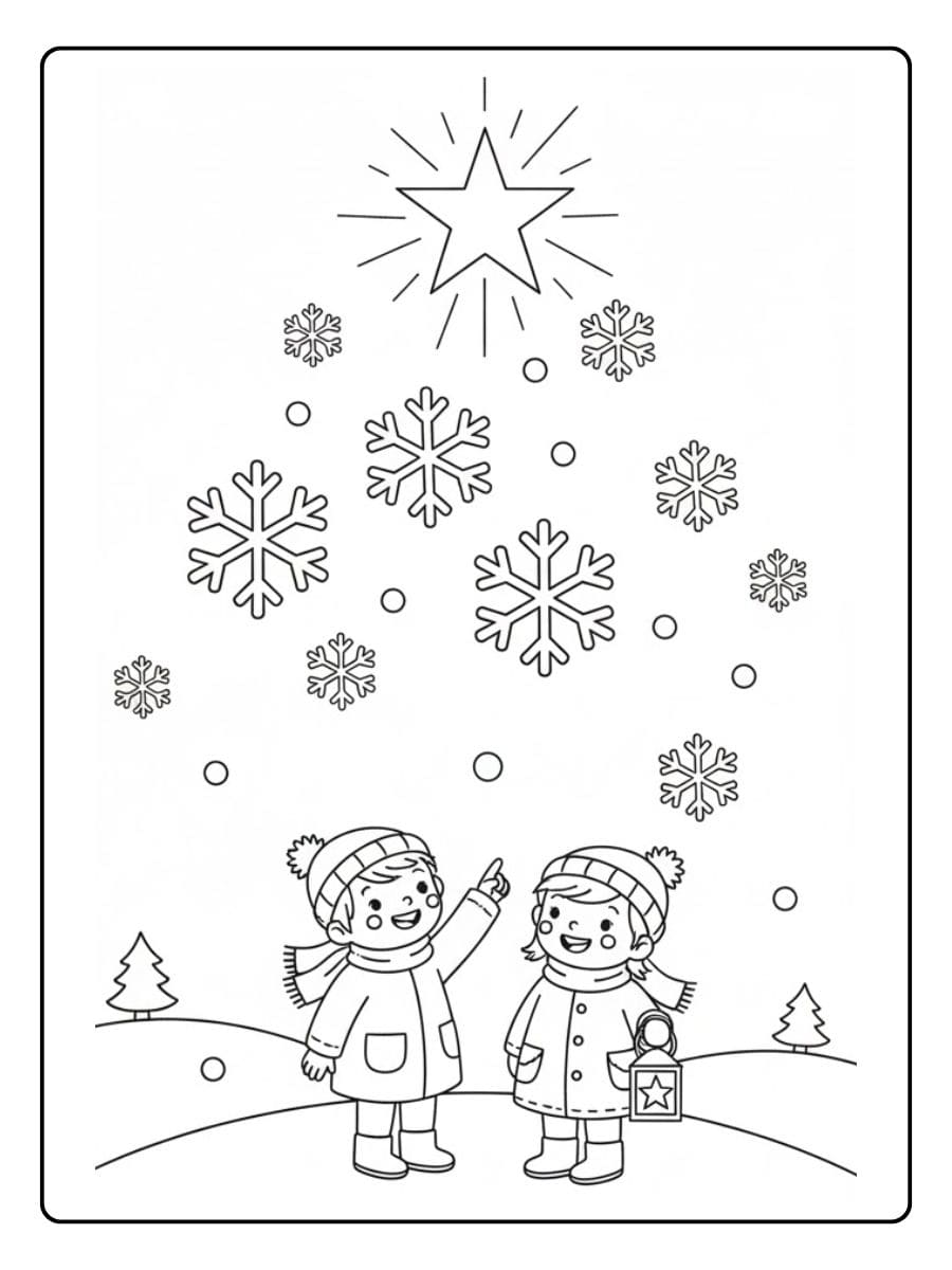 12+ Kleurplaat Kerst Groep 3 Met Kerstthema