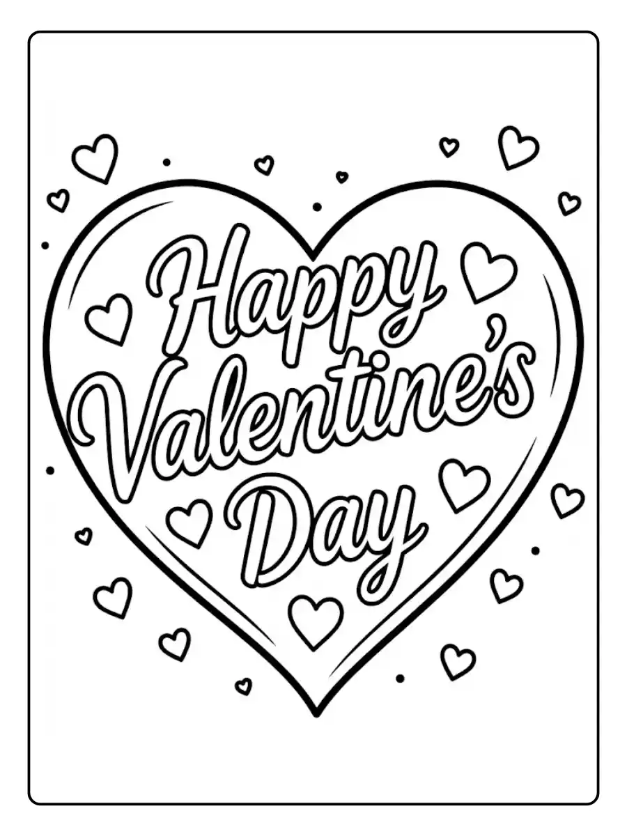 15 Kleurplaat Valentijn Hart Printen Pdf - Kleurplaat.center